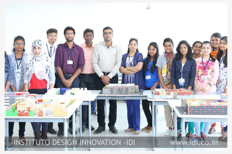 Exhibited Interior Designing Models at Sreenidhi College of Engineering ...